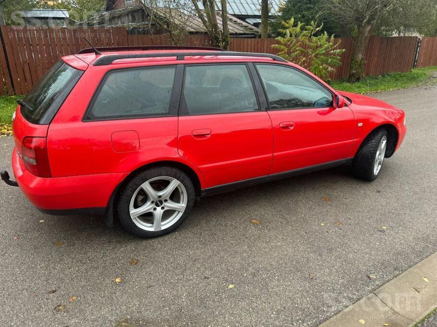 Sarkans Audi A4 1999 Ludza, ar dzinēja tilpumu 1.90 L un nobraukumu 0 tūkst. km par 3200 €, foto 7 vietnē AUTOMOTO.COM.LV
