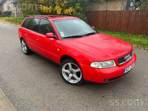 Sarkans Audi A4 1999 Ludza, ar dzinēja tilpumu 1.90 L un nobraukumu 0 tūkst. km par 3200 €, foto 8 vietnē AUTOMOTO.COM.LV