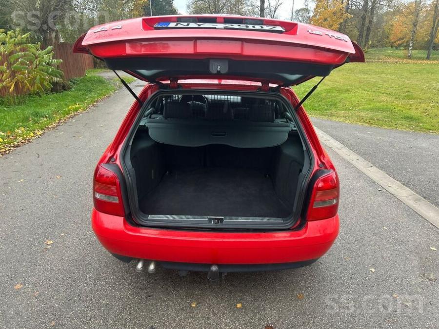 Sarkans Audi A4 1999 Ludza, ar dzinēja tilpumu 1.90 L un nobraukumu 0 tūkst. km par 3200 €, foto 15 vietnē AUTOMOTO.COM.LV