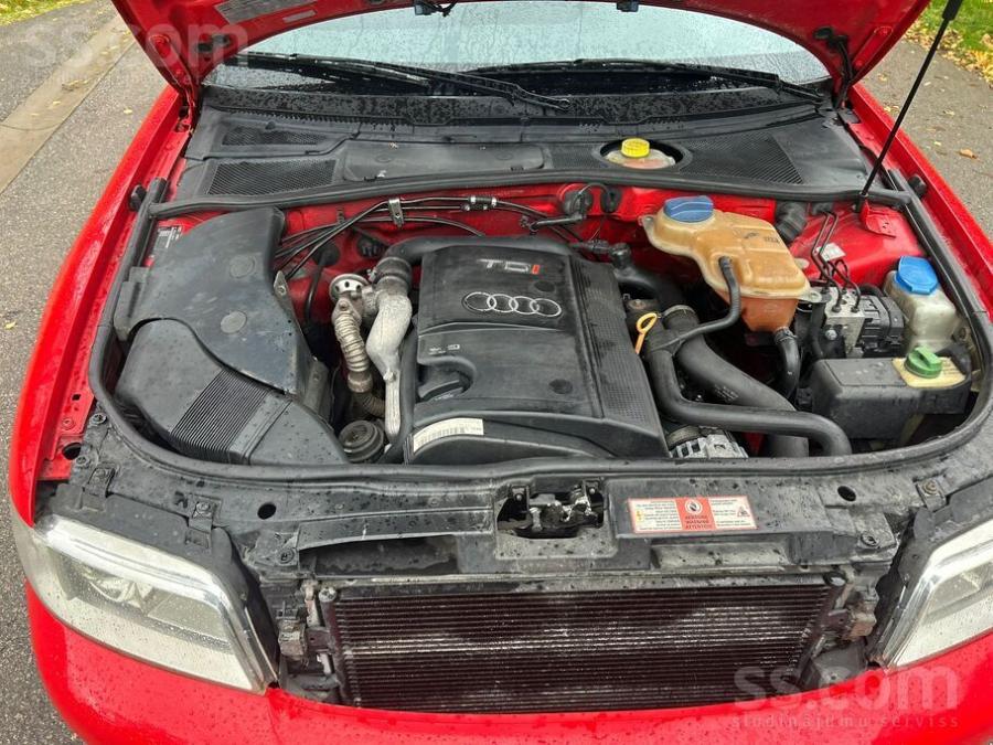Sarkans Audi A4 1999 Ludza, ar dzinēja tilpumu 1.90 L un nobraukumu 0 tūkst. km par 3200 €, foto 20 vietnē AUTOMOTO.COM.LV