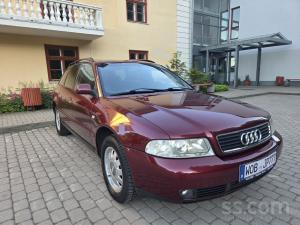 Sarkans Audi A4 1999 Bauska, ar dzinēja tilpumu 1.90 L un nobraukumu 386 tūkst. km par 2880 €, foto  vietnē AUTOMOTO.COM.LV