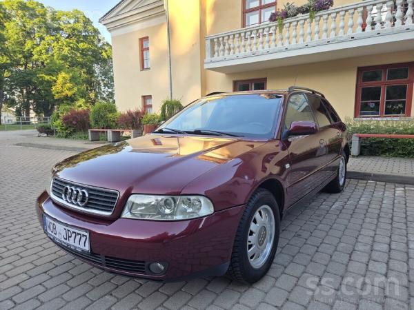 Красный Ауди А4 1999 в Бауска, объемом двигателя 1.90 л и пробегом 386 тыс. км за 2880 €, фото 2 на AUTOMOTO.COM.LV