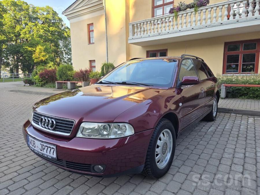 Sarkans Audi A4 1999 Bauska, ar dzinēja tilpumu 1.90 L un nobraukumu 386 tūkst. km par 2880 €, foto 3 vietnē AUTOMOTO.COM.LV