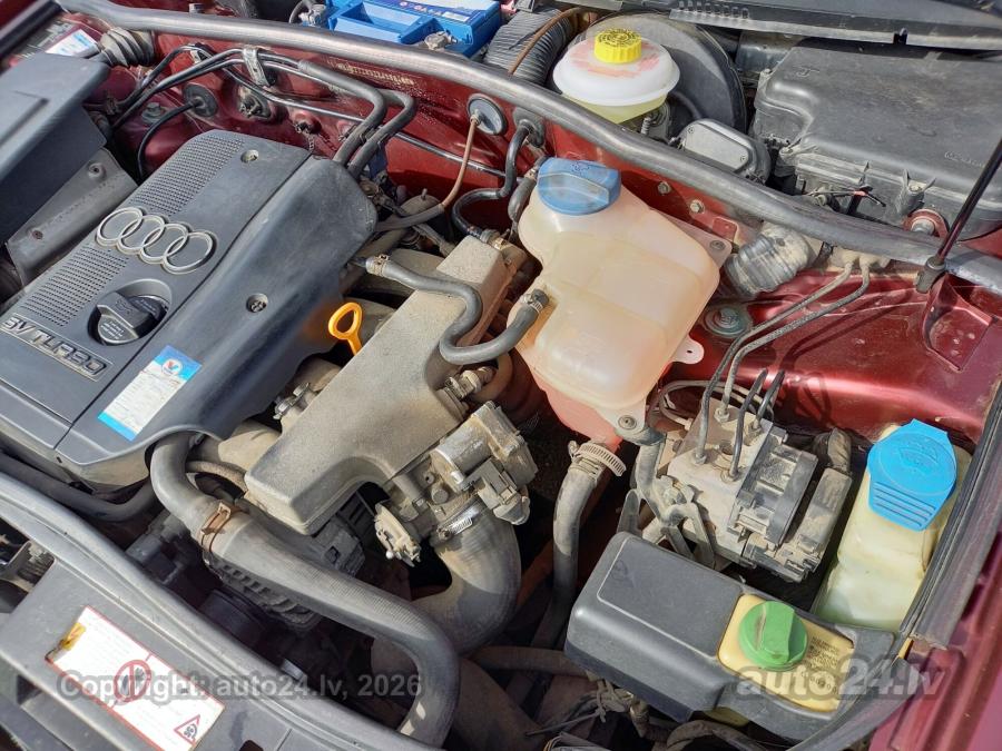 Sarkans Audi A4 1999 Tartu, ar dzinēja tilpumu 1.80 L un nobraukumu 298 tūkst. km par 1500 €, foto 14 vietnē AUTOMOTO.COM.LV