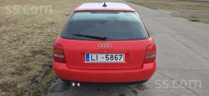 Sarkans Audi A4 2000 Liepāja, ar dzinēja tilpumu 2.50 L un nobraukumu 410 tūkst. km par 1400 €, foto 4 vietnē AUTOMOTO.COM.LV