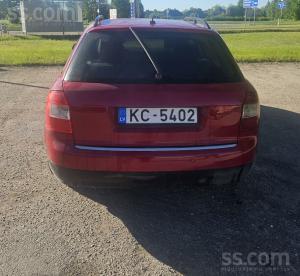 Sarkans Audi A4 2003 Saldus, ar dzinēja tilpumu 1.90 L un nobraukumu 356 tūkst. km par 2200 €, foto 3 vietnē AUTOMOTO.COM.LV
