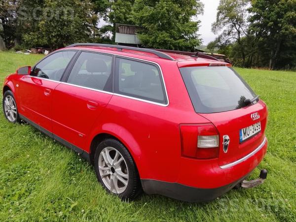Sarkans Audi A4 2003 Balvi, ar dzinēja tilpumu 1.90 L un nobraukumu 304 tūkst. km par 2210 €, foto 1 vietnē AUTOMOTO.COM.LV