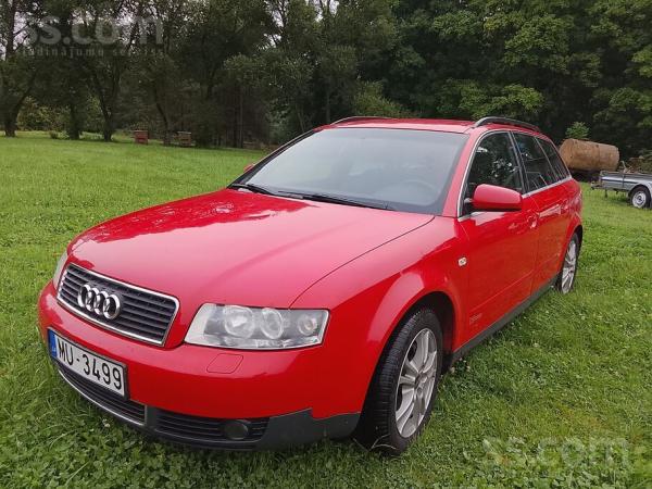 Sarkans Audi A4 2003 Balvi, ar dzinēja tilpumu 1.90 L un nobraukumu 304 tūkst. km par 2210 €, foto 3 vietnē AUTOMOTO.COM.LV