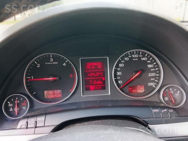 Sarkans Audi A4 2003 Balvi, ar dzinēja tilpumu 1.90 L un nobraukumu 304 tūkst. km par 2210 €, foto 9 vietnē AUTOMOTO.COM.LV