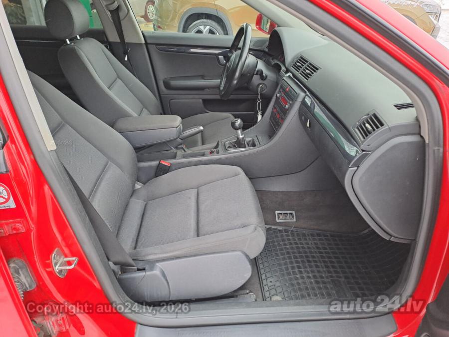 Red Audi A4 2004 in Tartu, with an engine capacity of 1.60 L and mileage of 191 thousand km for 1900 €, photo 5 on AUTOMOTO.COM.LV