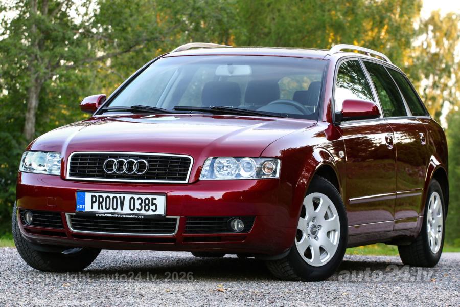Sarkans Audi A4 2004 Viljandi, ar dzinēja tilpumu 1.90 L un nobraukumu 262 tūkst. km par 3990 €, foto 1 vietnē AUTOMOTO.COM.LV