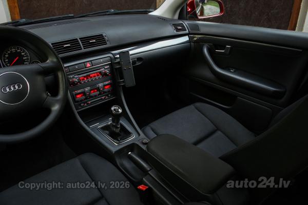 Красный Ауди А4 2004 в Вильянди, объемом двигателя 1.90 л и пробегом 262 тыс. км за 3990 €, фото 7 на AUTOMOTO.COM.LV