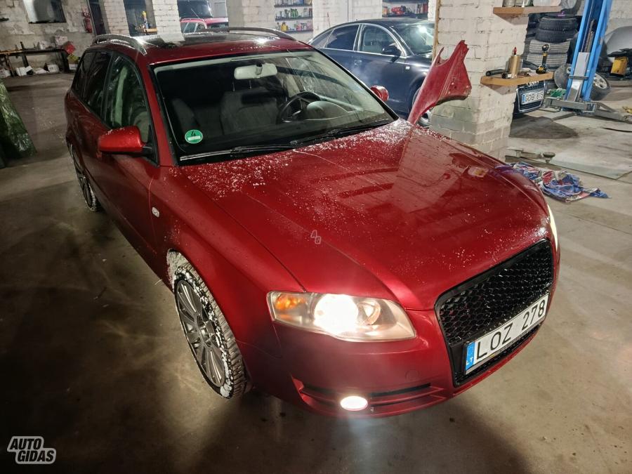 Red Audi A4 2005 in Joniskis, with an engine capacity of 2.50 L and mileage of 300 thousand km for 950 €, photo 5 on AUTOMOTO.COM.LV