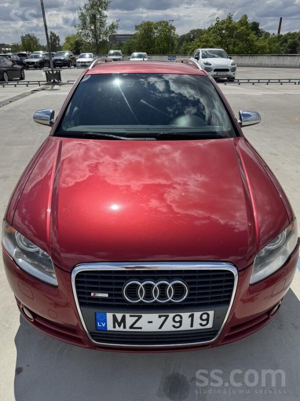 Sarkans Audi A4 2005 Rīga, ar dzinēja tilpumu 2.00 L un nobraukumu 298 tūkst. km par 3399 €, foto 2 vietnē AUTOMOTO.COM.LV