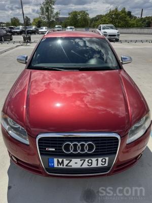 Red Audi A4 2005 in Riga, with an engine capacity of 2.00 L and mileage of 298 thousand km for 3399 €, photo 3 on AUTOMOTO.COM.LV