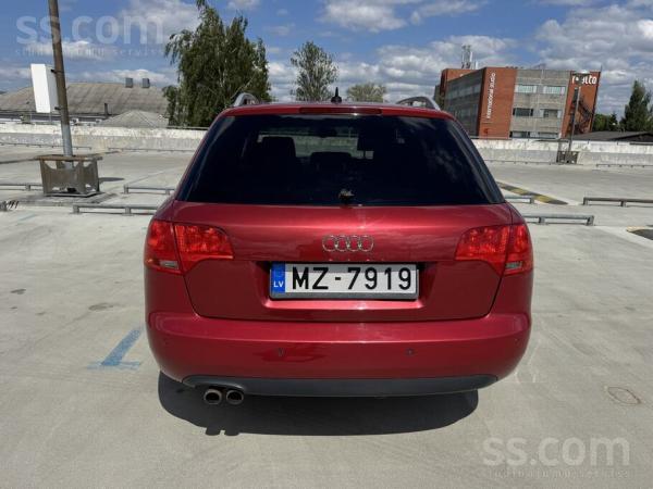 Sarkans Audi A4 2005 Rīga, ar dzinēja tilpumu 2.00 L un nobraukumu 298 tūkst. km par 3399 €, foto 7 vietnē AUTOMOTO.COM.LV