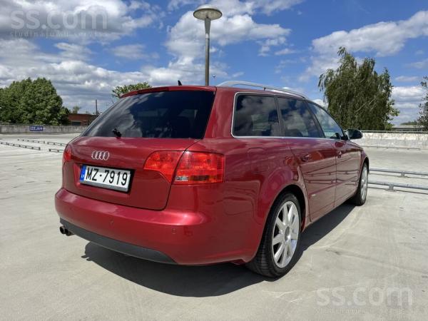 Sarkans Audi A4 2005 Rīga, ar dzinēja tilpumu 2.00 L un nobraukumu 298 tūkst. km par 3399 €, foto 8 vietnē AUTOMOTO.COM.LV