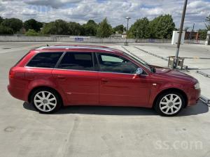 Red Audi A4 2005 in Riga, with an engine capacity of 2.00 L and mileage of 298 thousand km for 3399 €, photo 10 on AUTOMOTO.COM.LV