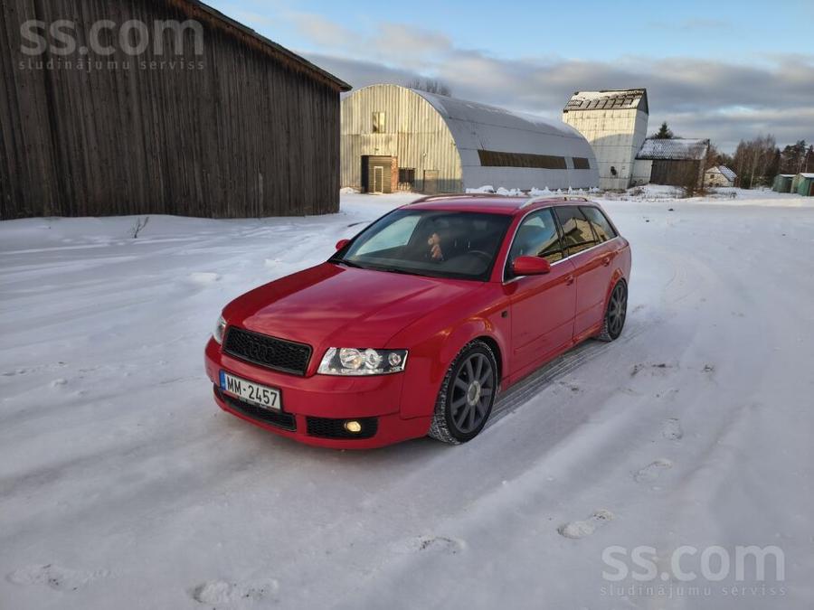 Красный Ауди А4 2005 в Цесис, объемом двигателя 1.80 л и пробегом 278 тыс. км за 2500 €, фото 1 на AUTOMOTO.COM.LV