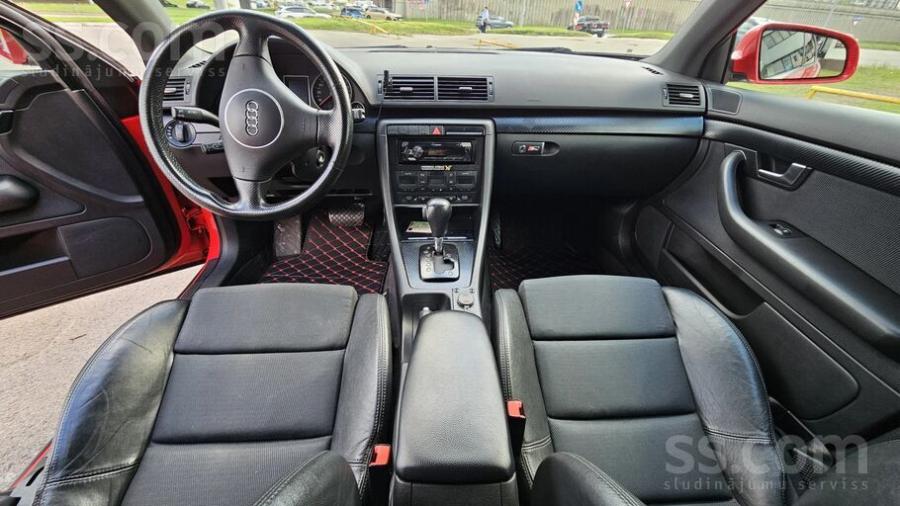 Sarkans Audi A4 2005 Rīga, ar dzinēja tilpumu 1.80 L un nobraukumu 370 tūkst. km par 3100 €, foto 6 vietnē AUTOMOTO.COM.LV