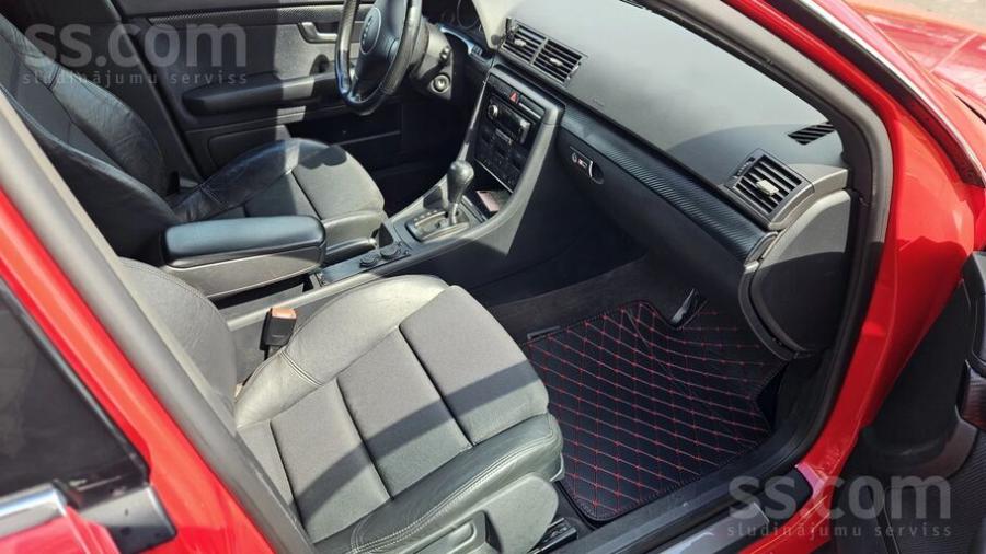 Sarkans Audi A4 2005 Rīga, ar dzinēja tilpumu 1.80 L un nobraukumu 370 tūkst. km par 3100 €, foto 7 vietnē AUTOMOTO.COM.LV