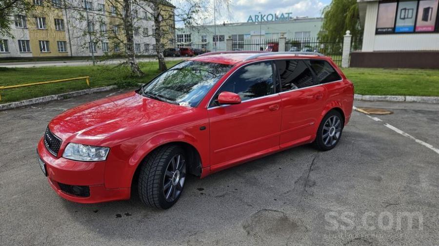 Sarkans Audi A4 2005 Rīga, ar dzinēja tilpumu 1.80 L un nobraukumu 370 tūkst. km par 3100 €, foto 1 vietnē AUTOMOTO.COM.LV