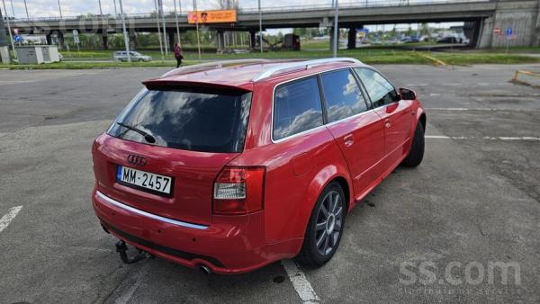 Red Audi A4 2005 in Riga, with an engine capacity of 1.80 L and mileage of 370 thousand km for 3100 €, photo 2 on AUTOMOTO.COM.LV