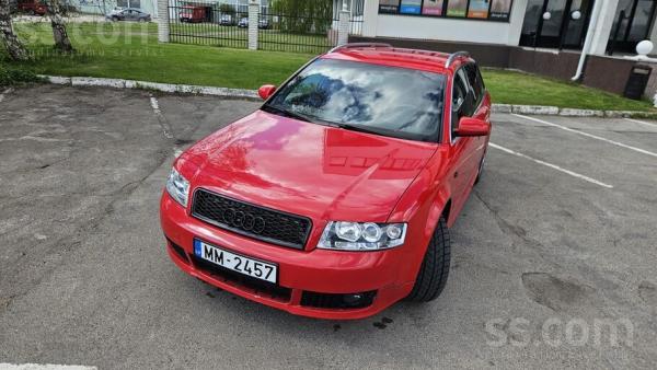 Red Audi A4 2005 in Riga, with an engine capacity of 1.80 L and mileage of 370 thousand km for 3100 €, photo 3 on AUTOMOTO.COM.LV