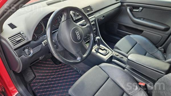 Red Audi A4 2005 in Riga, with an engine capacity of 1.80 L and mileage of 370 thousand km for 3100 €, photo 7 on AUTOMOTO.COM.LV