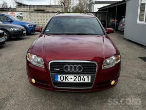 Sarkans Audi A4 2005 Daugavpils, ar dzinēja tilpumu 2.00 L un nobraukumu 0 tūkst. km par 4500 €, foto 3 vietnē AUTOMOTO.COM.LV