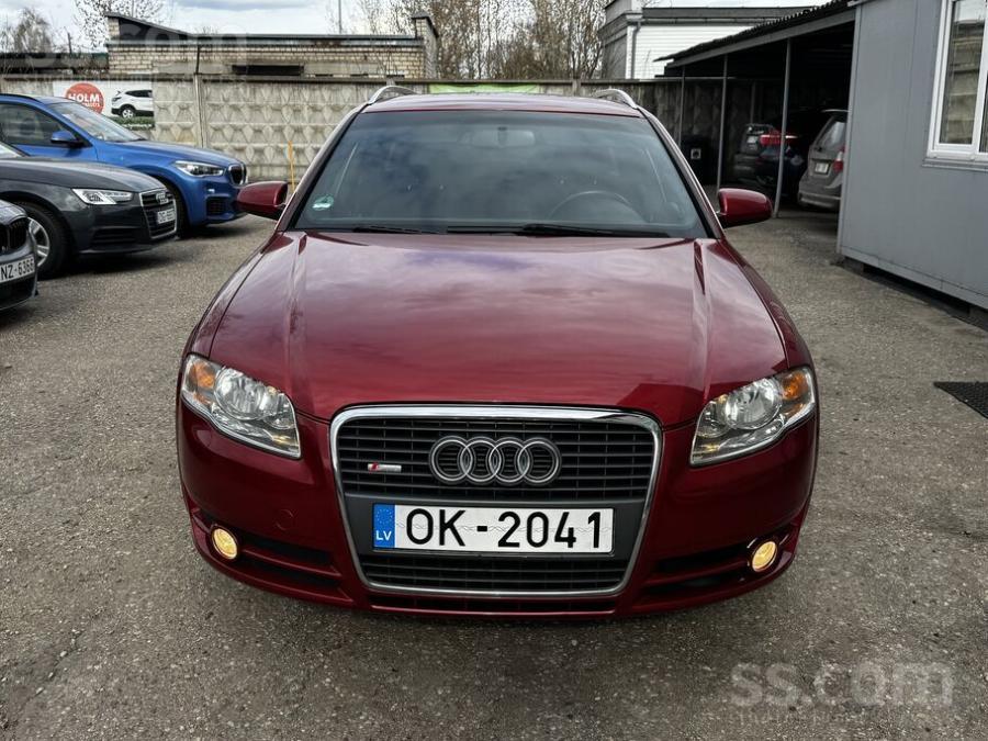 Sarkans Audi A4 2005 Daugavpils, ar dzinēja tilpumu 2.00 L un nobraukumu 0 tūkst. km par 4500 €, foto 3 vietnē AUTOMOTO.COM.LV