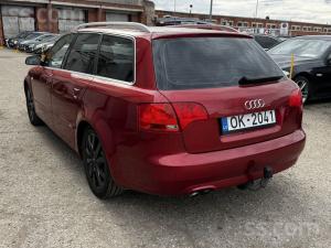 Sarkans Audi A4 2005 Daugavpils, ar dzinēja tilpumu 2.00 L un nobraukumu 0 tūkst. km par 4500 €, foto 5 vietnē AUTOMOTO.COM.LV