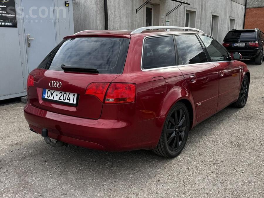 Sarkans Audi A4 2005 Daugavpils, ar dzinēja tilpumu 2.00 L un nobraukumu 0 tūkst. km par 4500 €, foto 7 vietnē AUTOMOTO.COM.LV