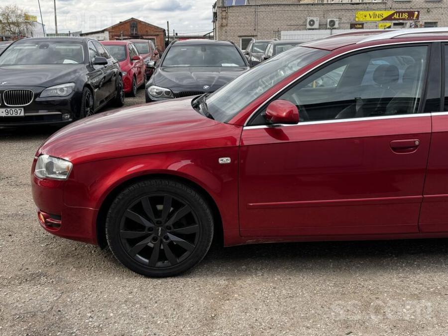 Sarkans Audi A4 2005 Daugavpils, ar dzinēja tilpumu 2.00 L un nobraukumu 0 tūkst. km par 4500 €, foto 11 vietnē AUTOMOTO.COM.LV