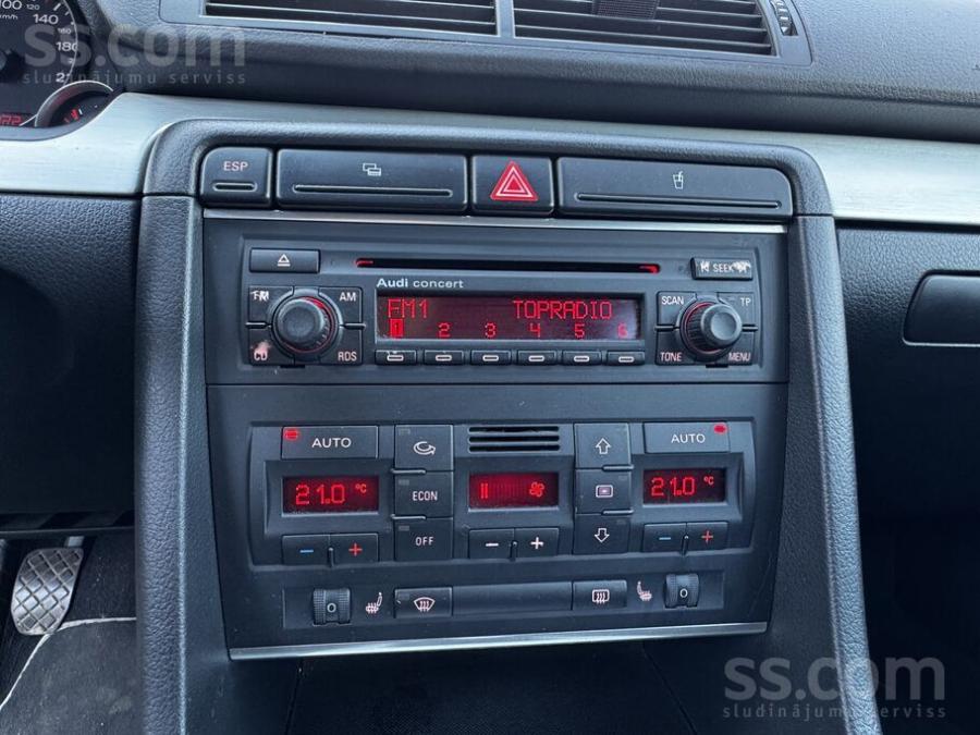 Sarkans Audi A4 2005 Daugavpils, ar dzinēja tilpumu 2.00 L un nobraukumu 0 tūkst. km par 4500 €, foto 22 vietnē AUTOMOTO.COM.LV