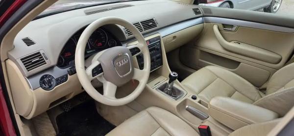Red Audi A4 2005 in Valmiera, with an engine capacity of 2.00 L and mileage of 389 thousand km for 1850 €, photo 8 on AUTOMOTO.COM.LV