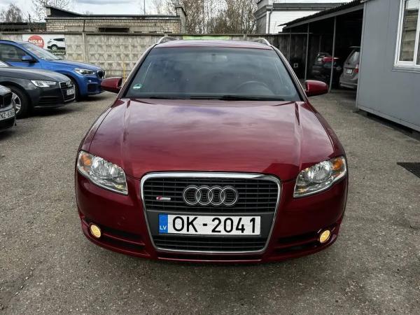 Sarkans Audi A4 2005 Daugavpils, ar dzinēja tilpumu 2.00 L un nobraukumu 263 tūkst. km par 4500 €, foto 2 vietnē AUTOMOTO.COM.LV