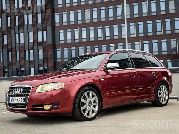 Red Audi A4 2005 in Riga, with an engine capacity of 2.00 L and mileage of 298 thousand km for 3500 €, photo 2 on AUTOMOTO.COM.LV