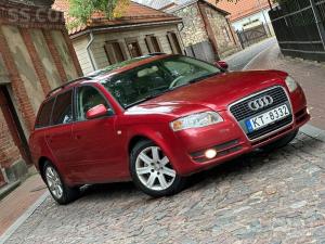 Red Audi A4 2005 in Cesis, with an engine capacity of 2.00 L and mileage of 396 thousand km for 1990 €, photo 5 on AUTOMOTO.COM.LV