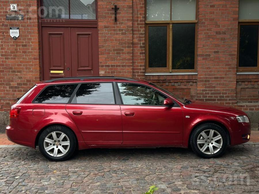 Red Audi A4 2005 in Cesis, with an engine capacity of 2.00 L and mileage of 396 thousand km for 1990 €, photo 6 on AUTOMOTO.COM.LV