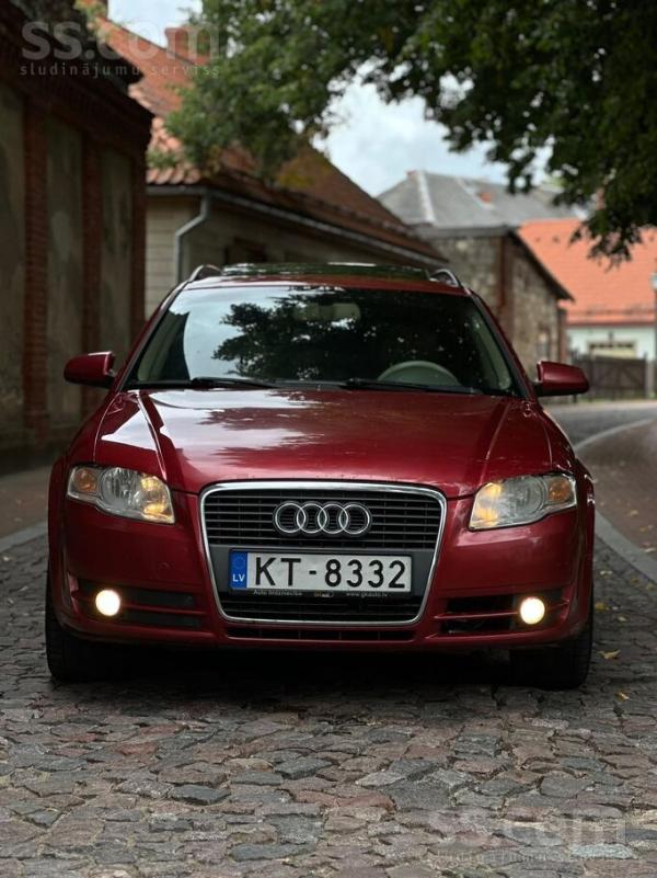 Red Audi A4 2005 in Cesis, with an engine capacity of 2.00 L and mileage of 396 thousand km for 1990 €, photo 7 on AUTOMOTO.COM.LV