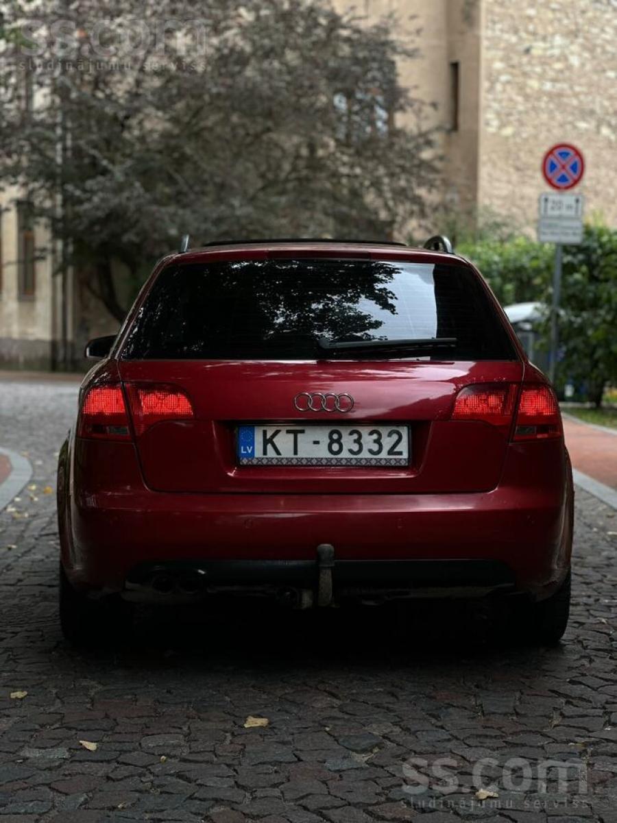Red Audi A4 2005 in Cesis, with an engine capacity of 2.00 L and mileage of 396 thousand km for 1990 €, photo 9 on AUTOMOTO.COM.LV