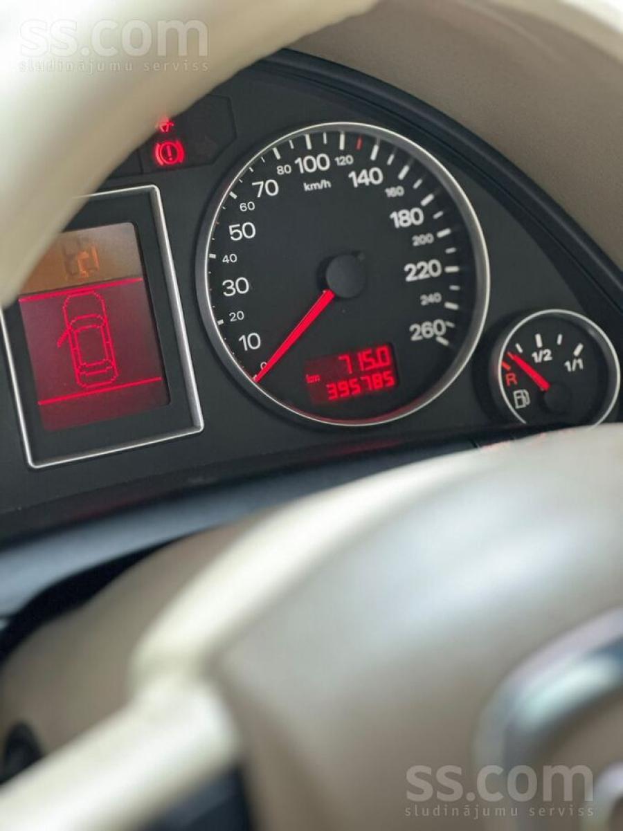 Red Audi A4 2005 in Cesis, with an engine capacity of 2.00 L and mileage of 396 thousand km for 1990 €, photo 14 on AUTOMOTO.COM.LV