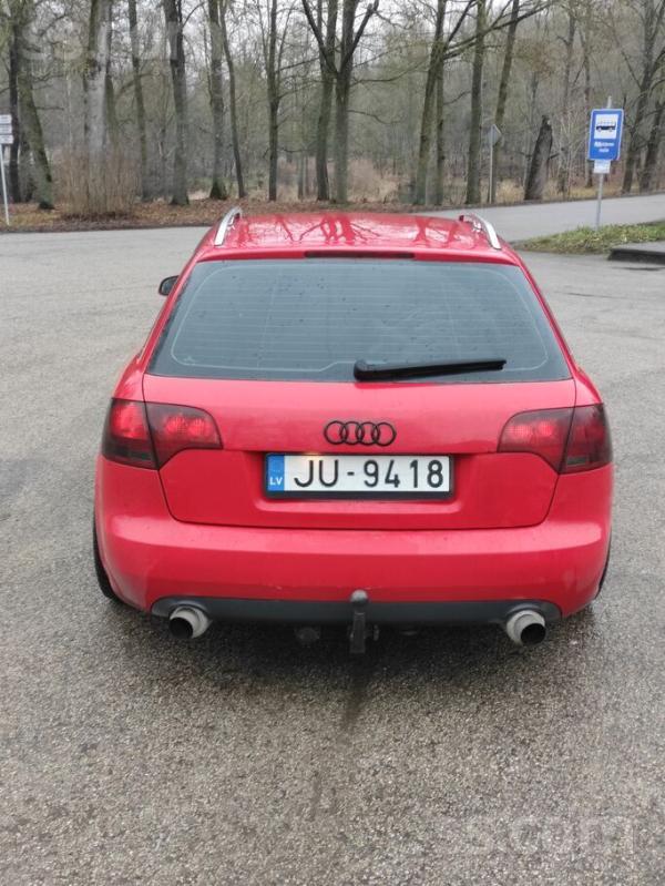 Red Audi A4 2006 in Jelgava, with an engine capacity of 3.00 L and mileage of 464 thousand km for 2800 €, photo 10 on AUTOMOTO.COM.LV