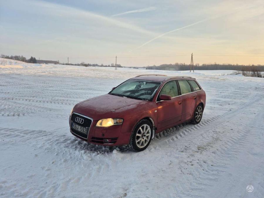 Sarkans Audi A4 2006 Kupiškis, ar dzinēja tilpumu 1.97 L un nobraukumu 420 tūkst. km par 850 €, foto 3 vietnē AUTOMOTO.COM.LV