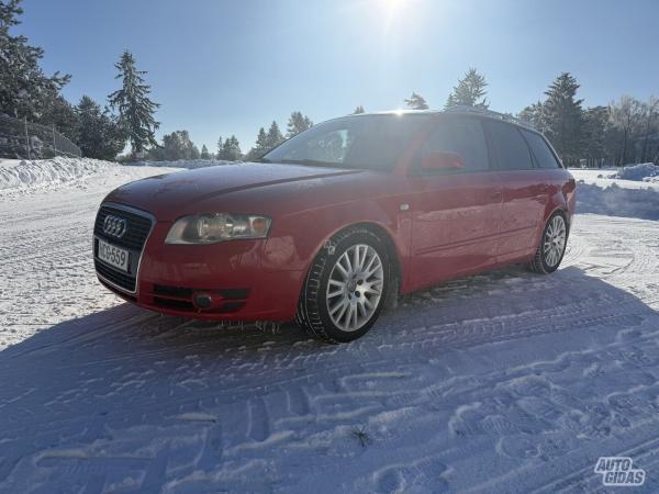 Sarkans Audi A4 2006 Radviliškis, ar dzinēja tilpumu 2.00 L un nobraukumu 283 tūkst. km par 2950 €, foto 5 vietnē AUTOMOTO.COM.LV