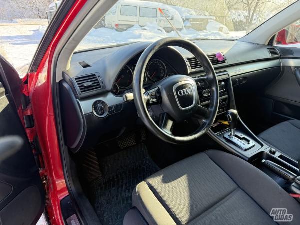 Sarkans Audi A4 2006 Radviliškis, ar dzinēja tilpumu 2.00 L un nobraukumu 283 tūkst. km par 2950 €, foto 6 vietnē AUTOMOTO.COM.LV