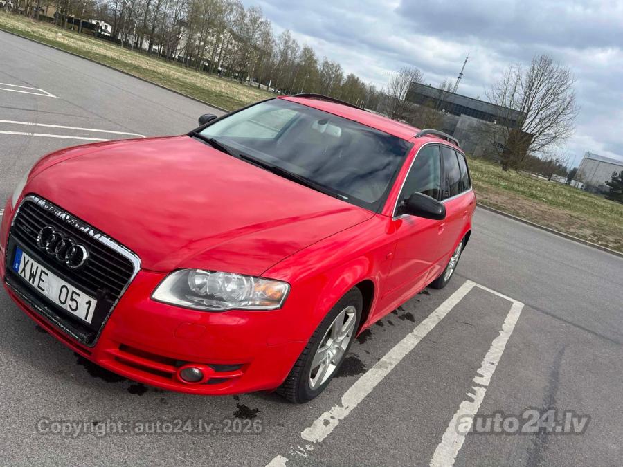 Red Audi A4 2006 in Tartu, with an engine capacity of 2.00 L and mileage of 362 thousand km for 2900 €, photo 3 on AUTOMOTO.COM.LV