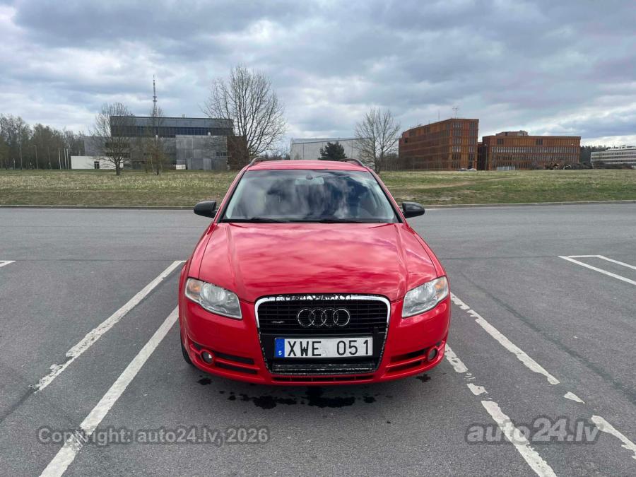 Red Audi A4 2006 in Tartu, with an engine capacity of 2.00 L and mileage of 362 thousand km for 2900 €, photo 6 on AUTOMOTO.COM.LV