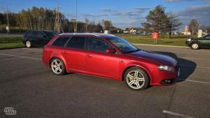 Sarkans Audi A4 2006 Kauņa, ar dzinēja tilpumu 2.00 L un nobraukumu 241 tūkst. km par 3600 €, foto 3 vietnē AUTOMOTO.COM.LV